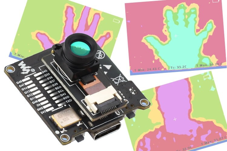 ESP32-S3-Based Thermal Camera Module Makes Infrared Imaging More Accessible